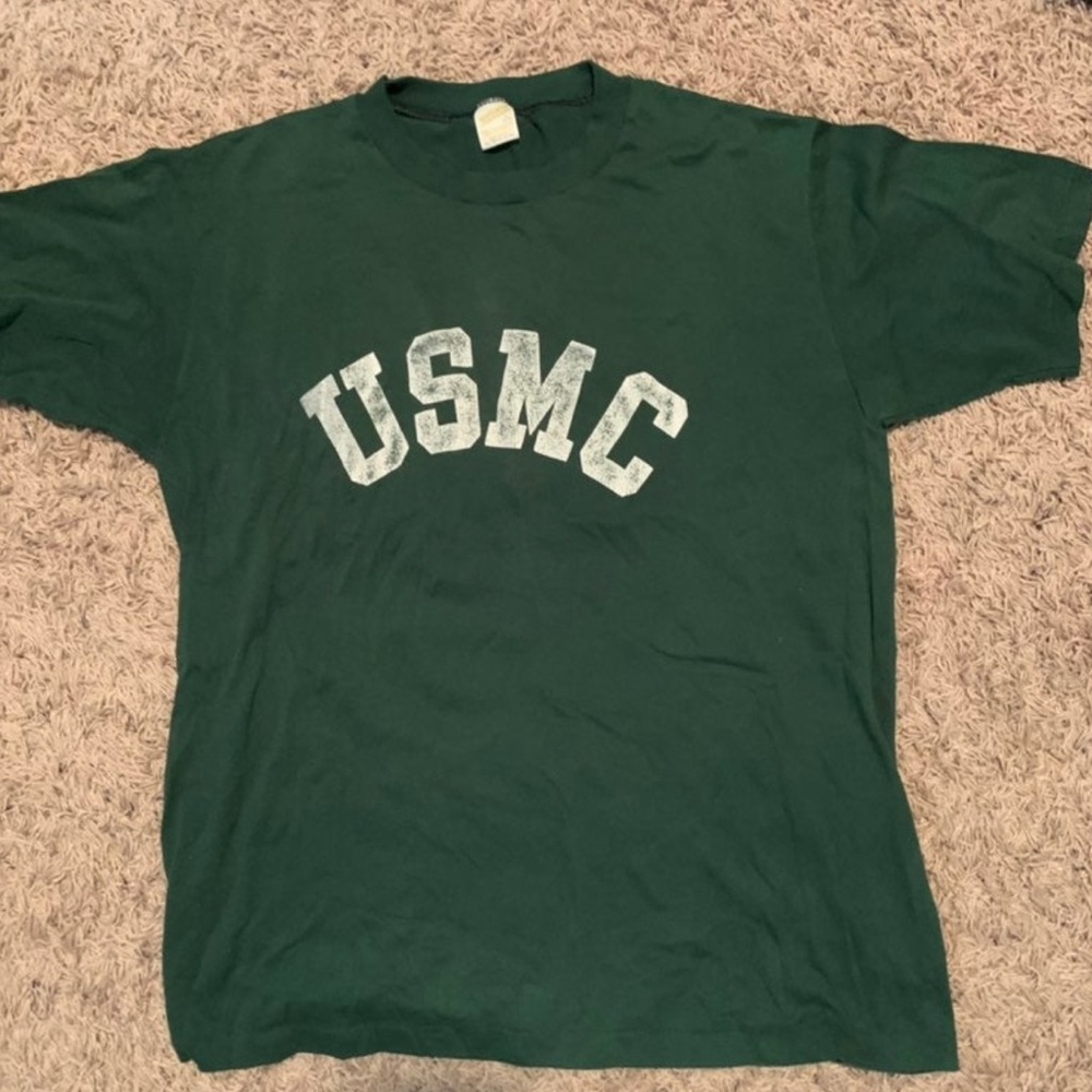 Original 80s United States Marine Corps Usmc T-Shirt.… - Gem